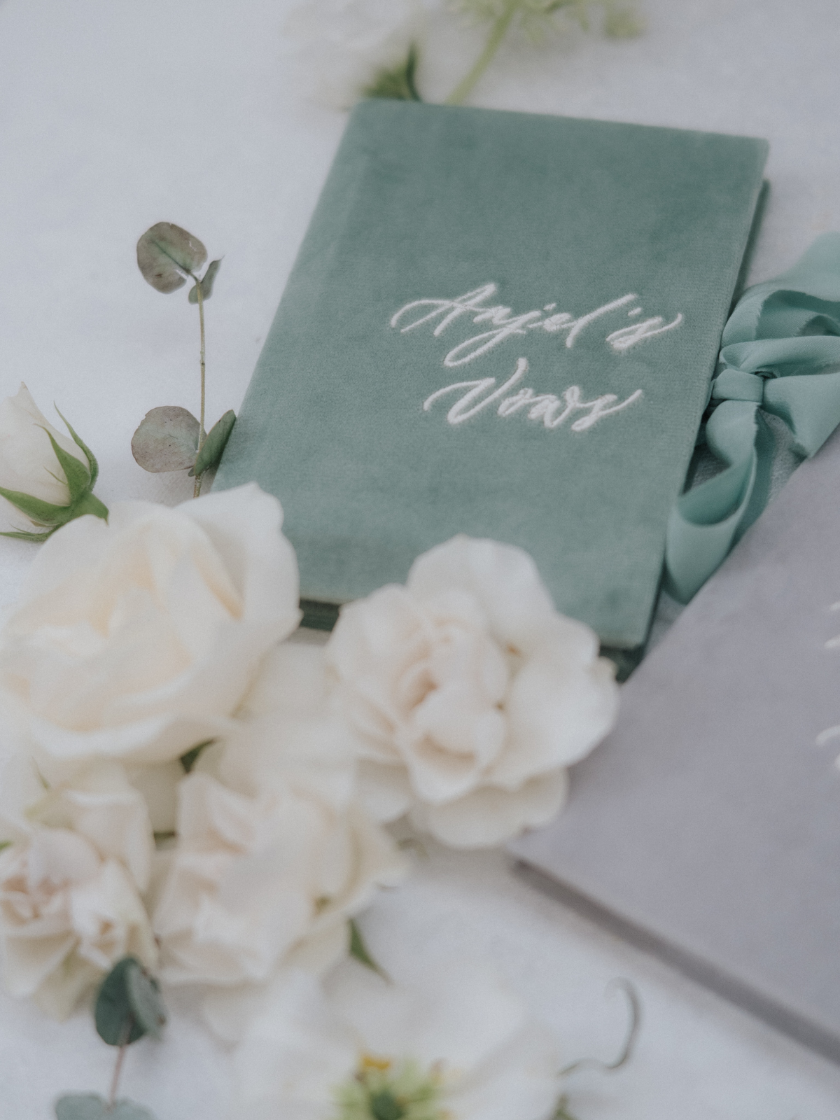 Custom Wedding Vows | Victor & Angel – Calligraphy by Versary